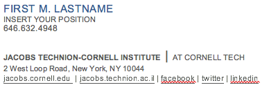 Cornell Tech Brand Guide